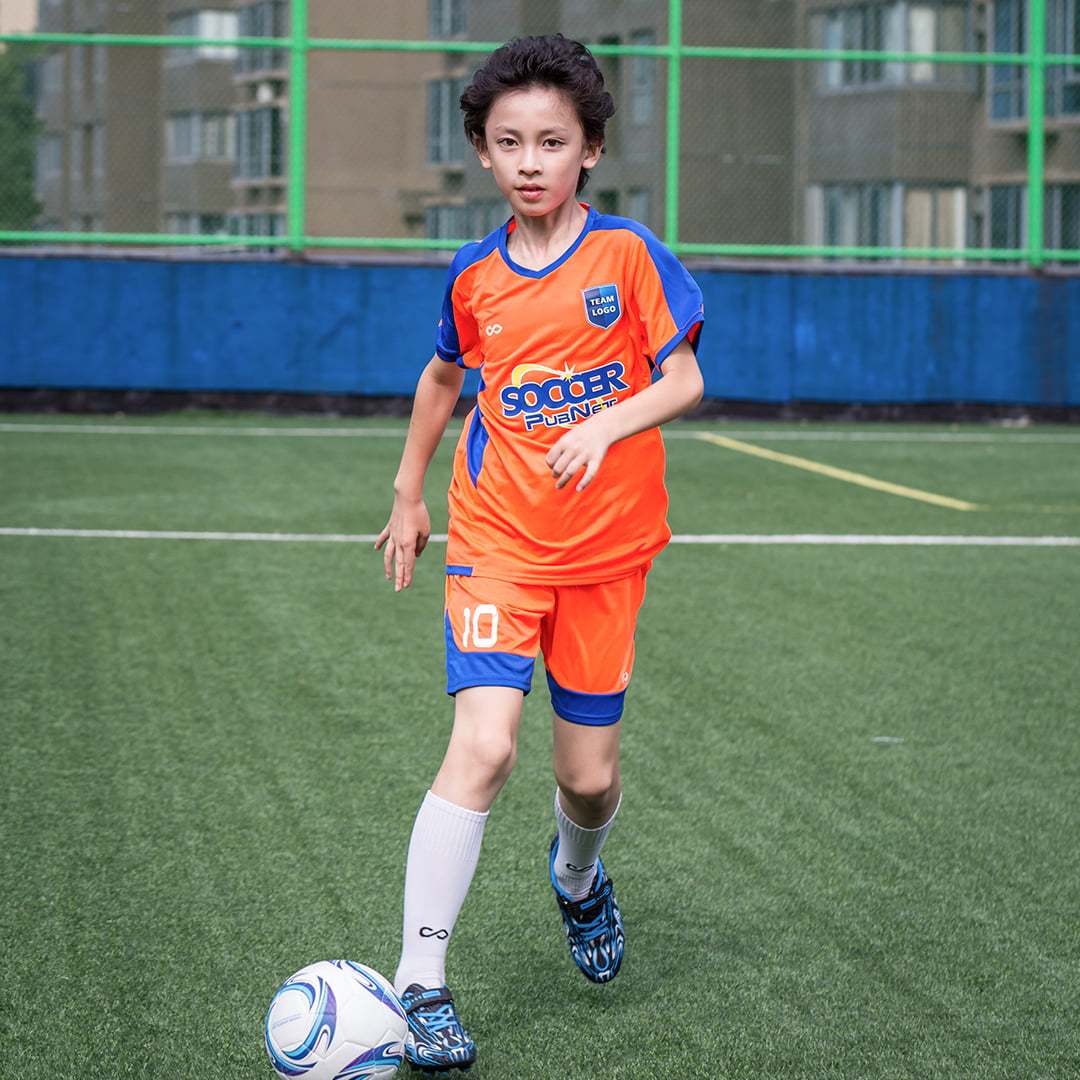 Pure Kid's Football Kit Style 4 for Youth Team Design – CIKERS
