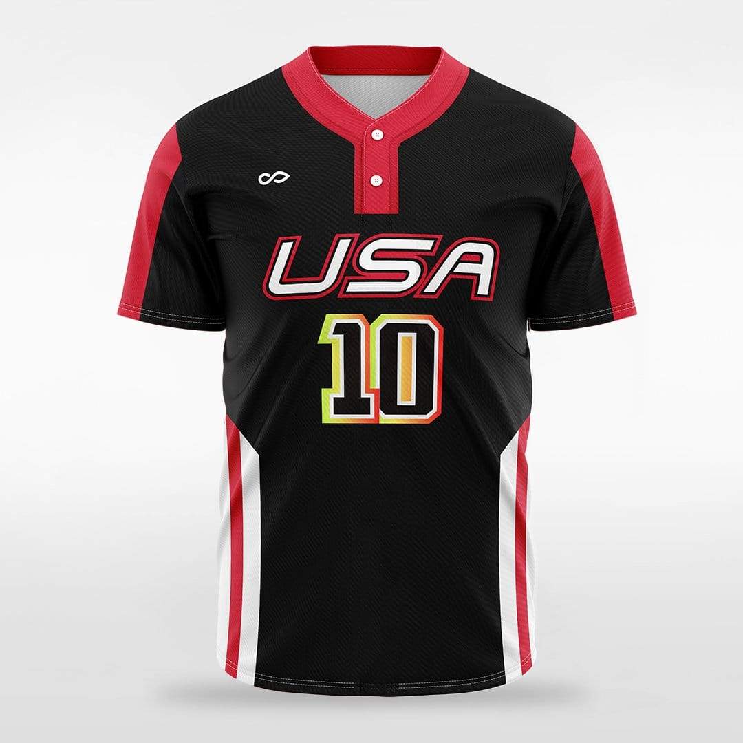 Fireman-Customized Sublimated 2-Button Baseball Jersey – CIKERS