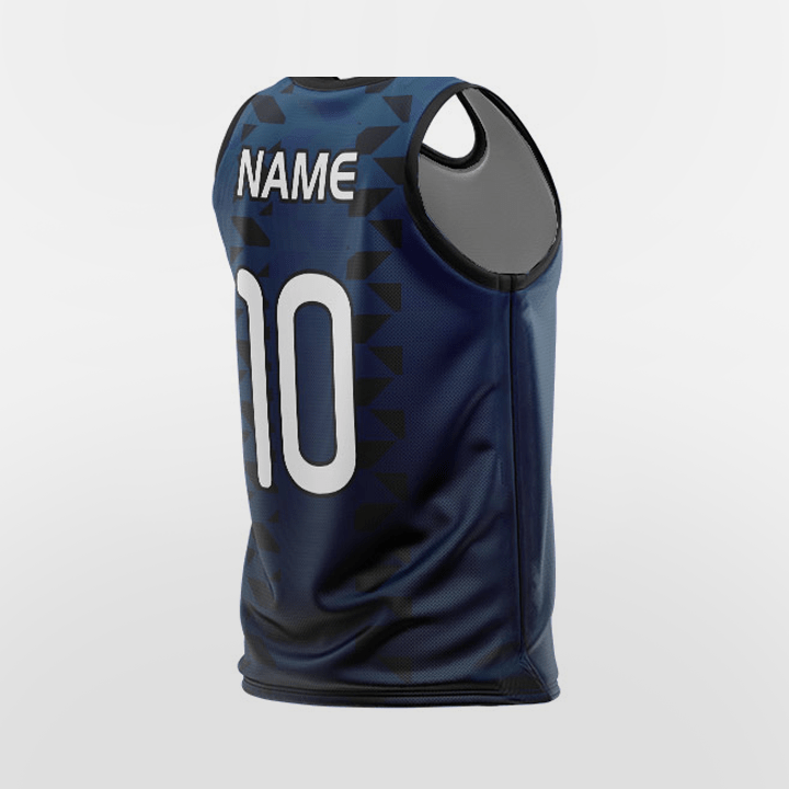 Retro Blue Geometric - Custom Training Bibs Sublimation Design-XTeamwear